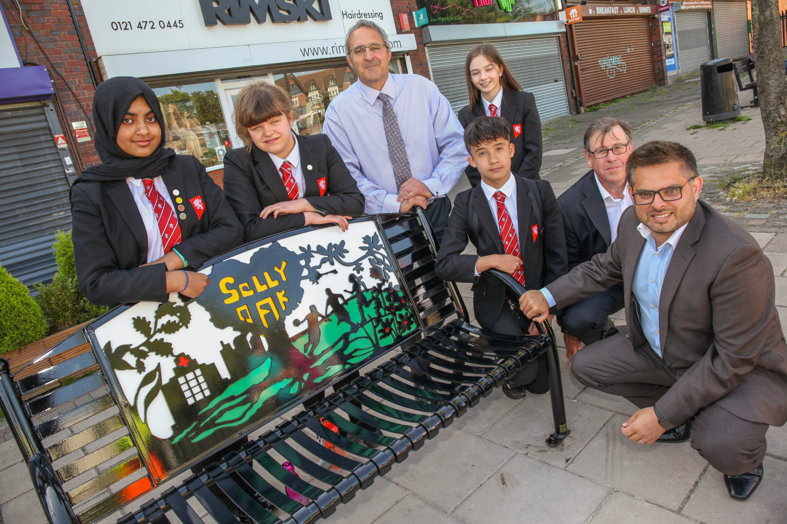 Local pupils' bench design brought to life | University of Birmingham ...